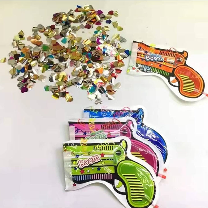 A6818, Shooting party confetti gun 50 ct – HCP WHOLESALE